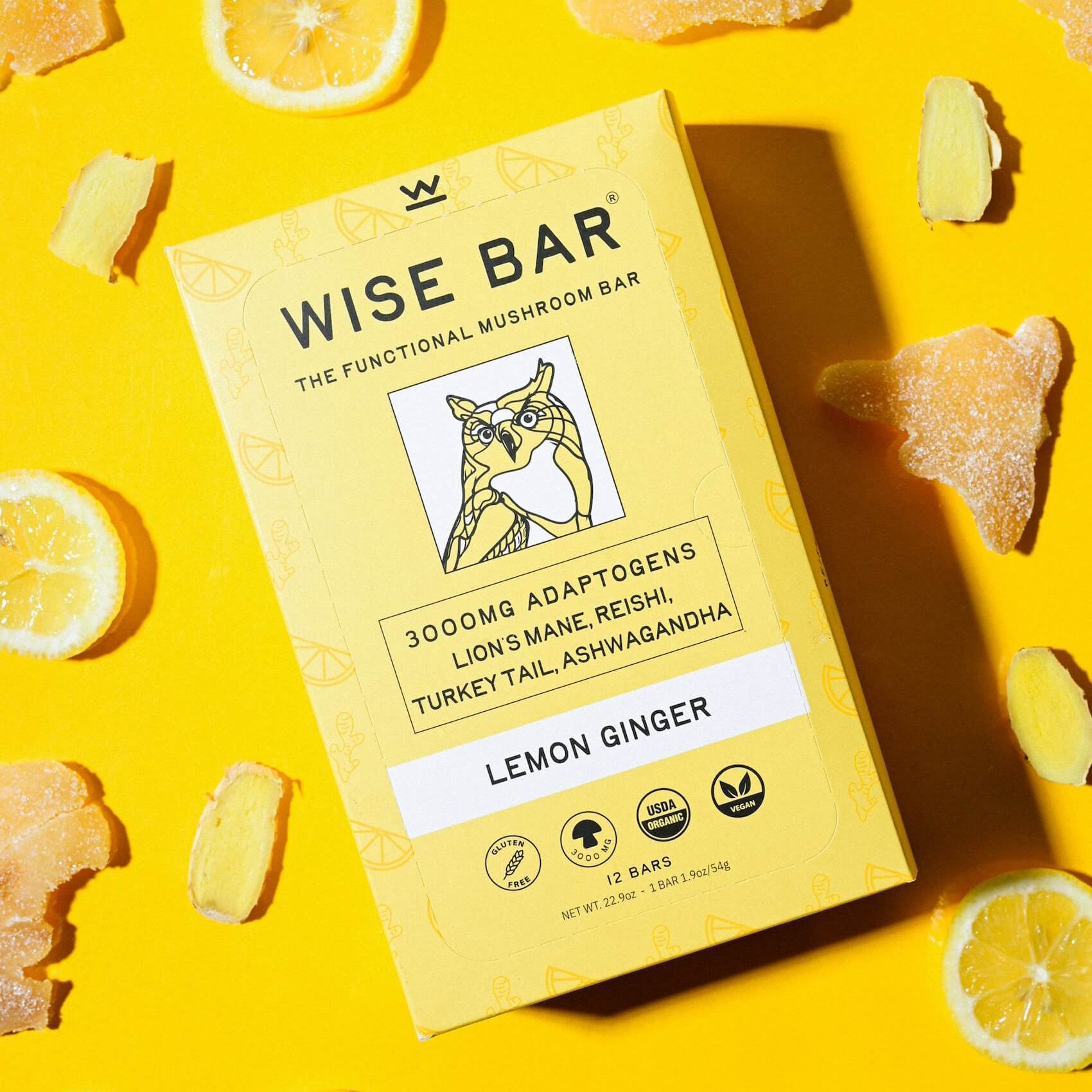 Lemon Ginger – WISE BAR