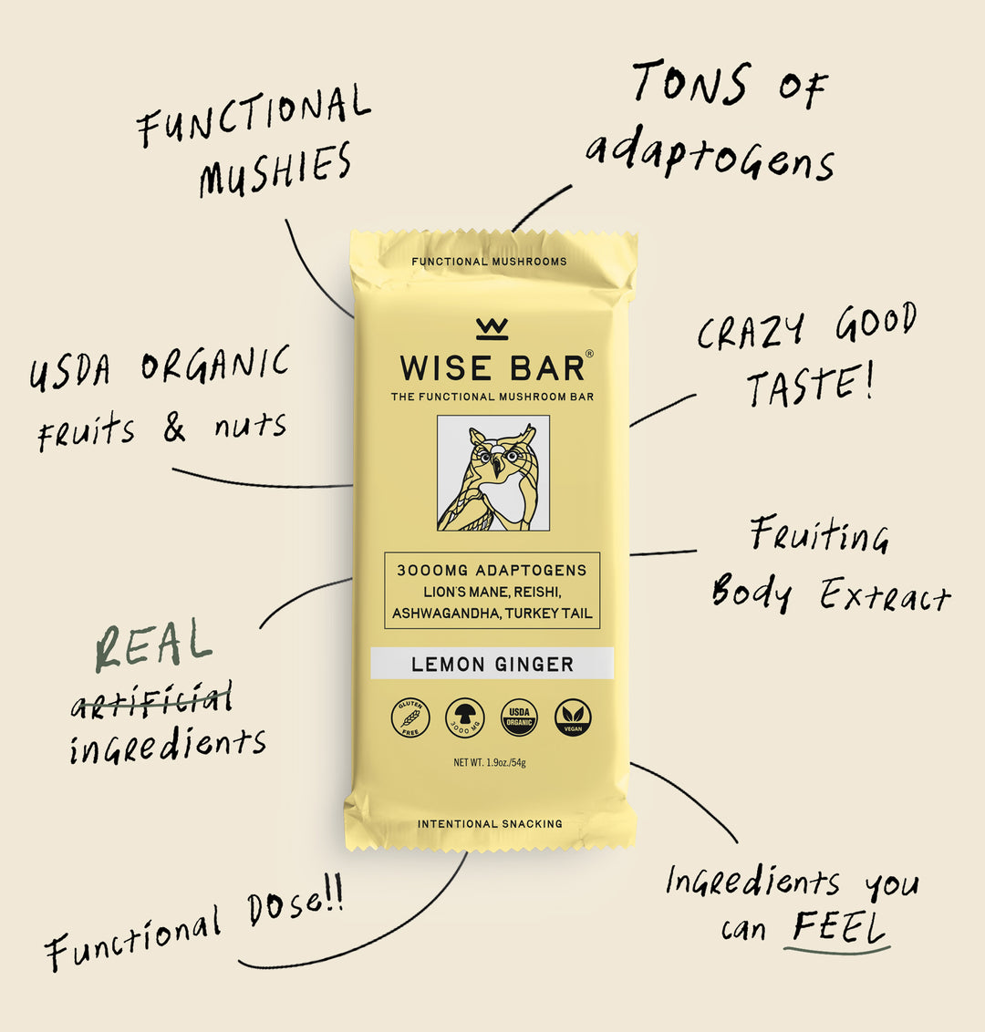 Wise Bar - Organic Adaptogen Bars – WISE BAR